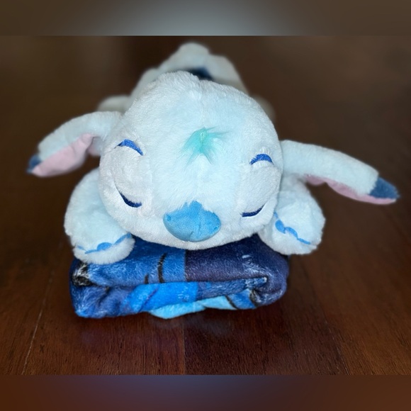 Disney | Other | Stitch Baby Blanket Plush Toy Gift Set | Poshmark